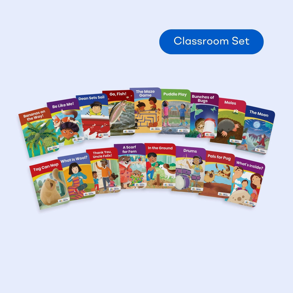 First Grade Decodable Books Series 2 Classroom Set | Heggerty