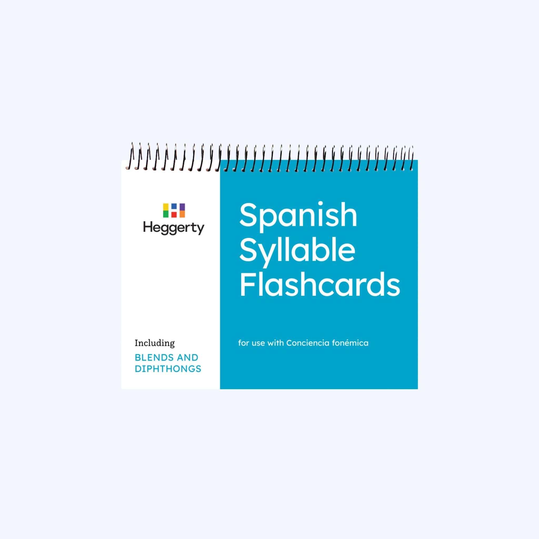 Spanish Syllable Flashcards for Phonics | Heggerty