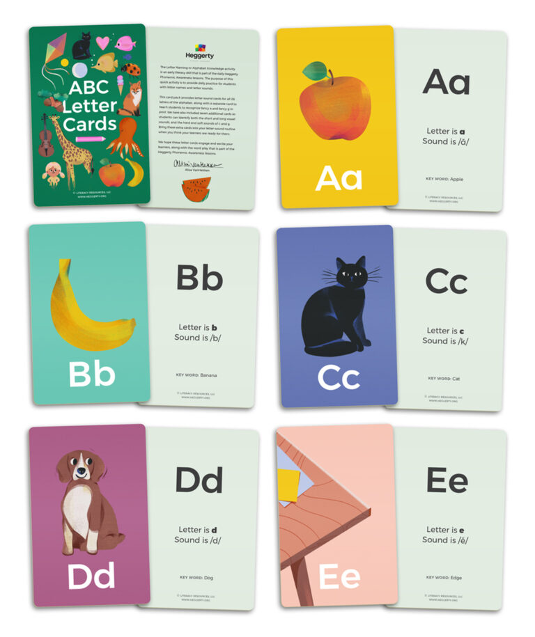 ABC Letter Cards | Heggerty