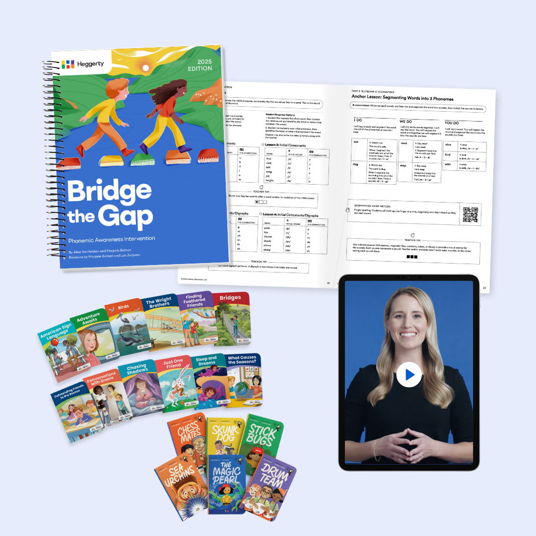 Bridge the Gap: Intervention Complete Bundle 2025 | Heggerty
